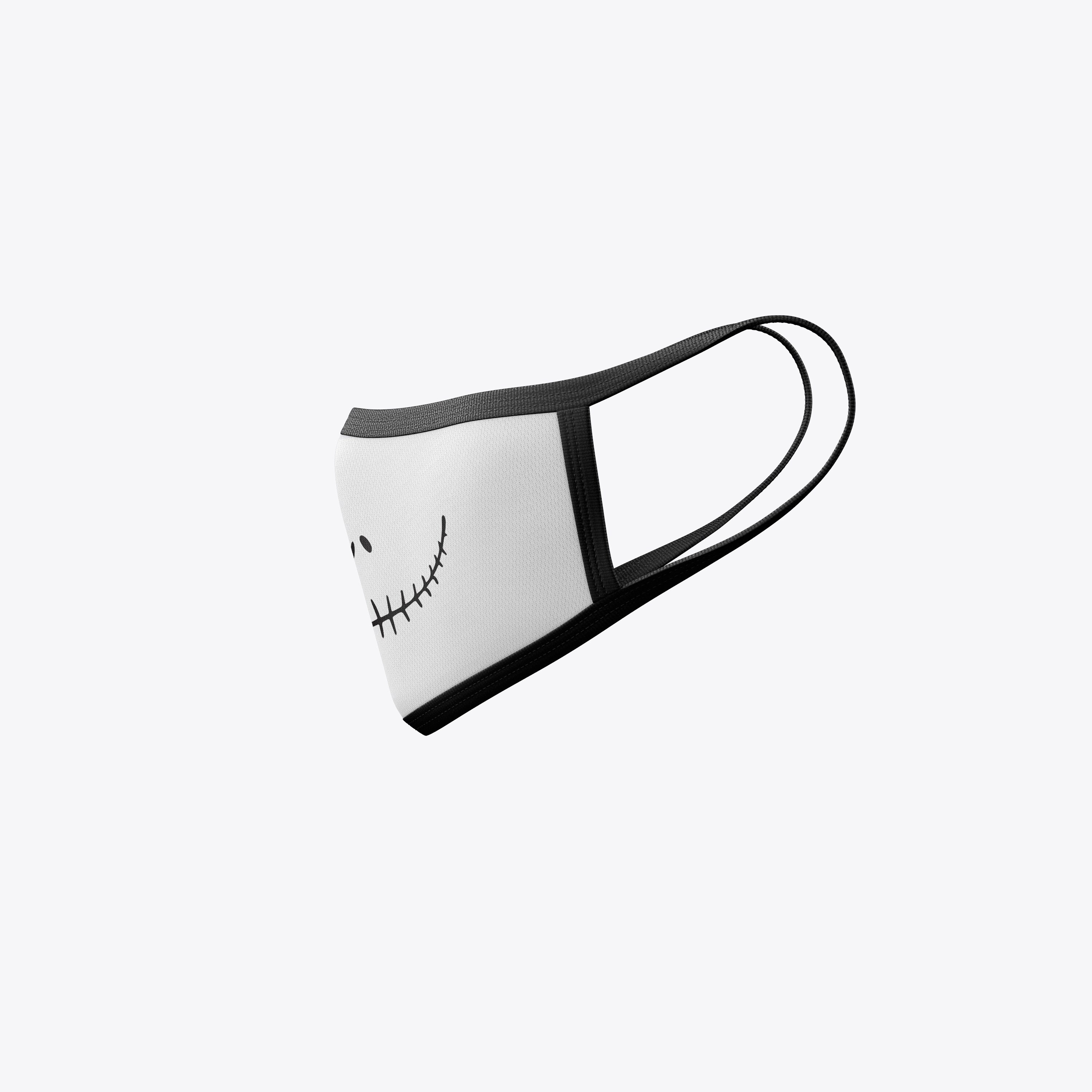 Skeleton Mouth Face Mask - Etsy Denmark