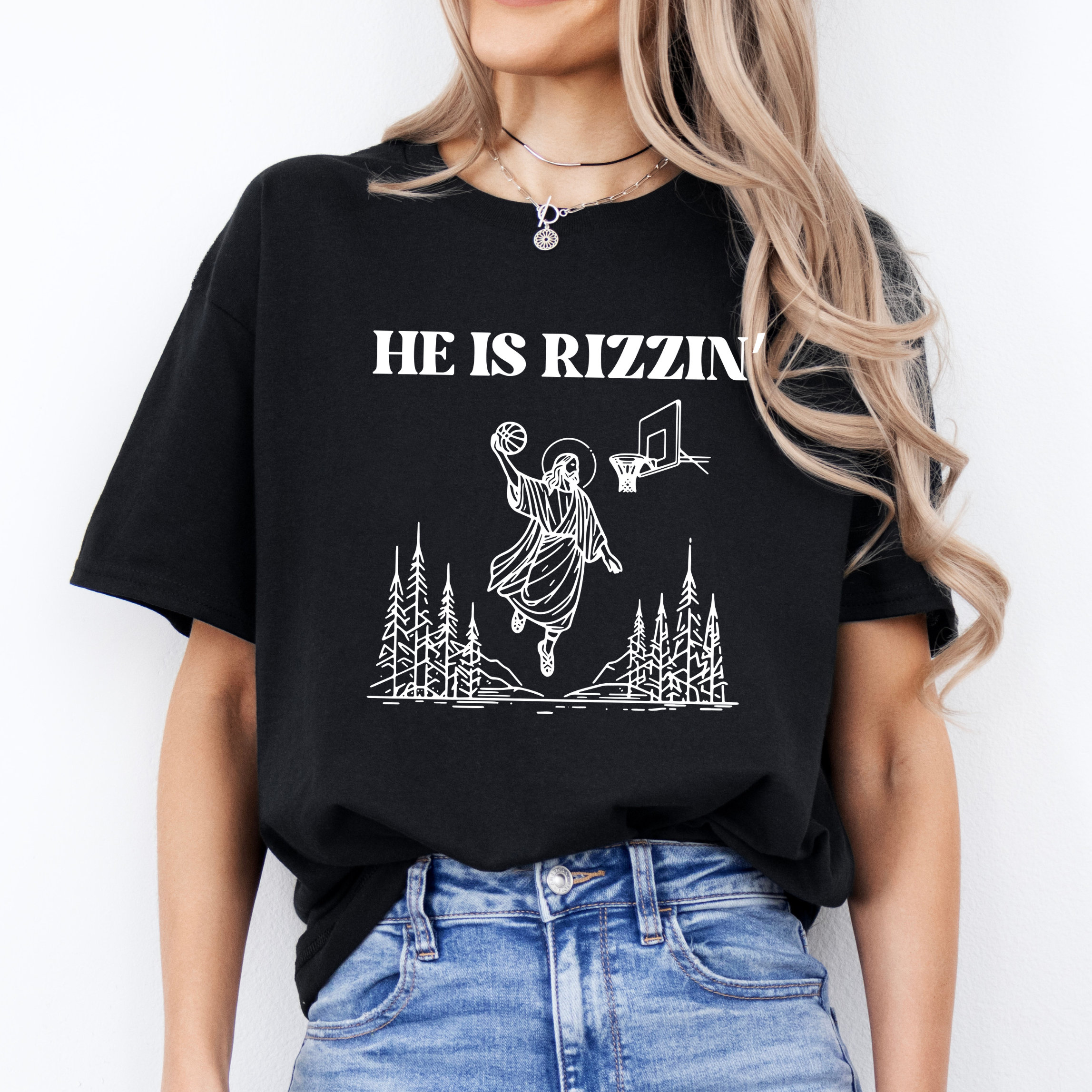 He is Rizzin' SVG, Funny Jesus SVG, He Has Risen, Christian Easter ...