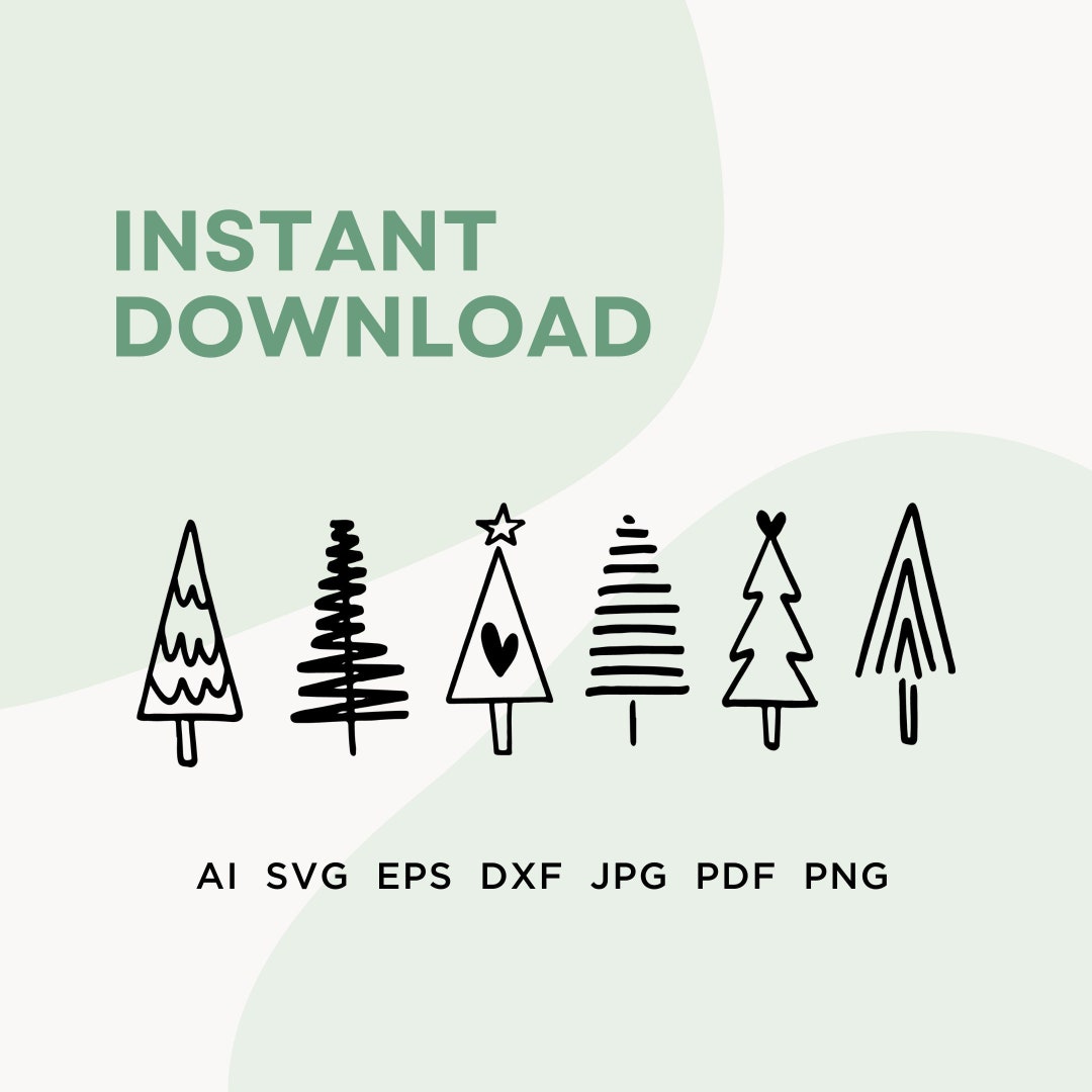 Christmas Tree Svg, Cute Christmas Svg,christmas Tree Svg, Christmas ...