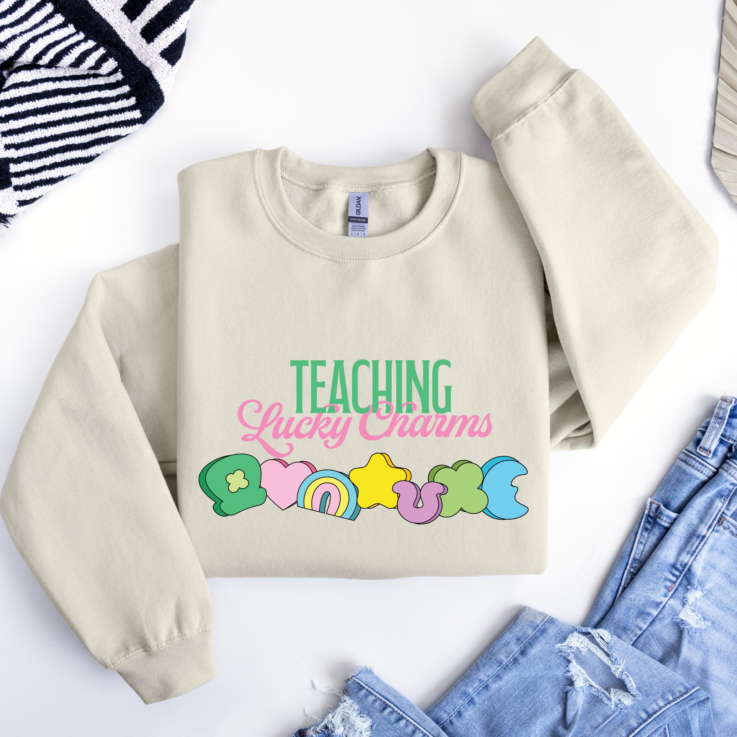 Teacher Lucky Charms, PNG Pdf, Digital Download, Cricut, Silhouette ...