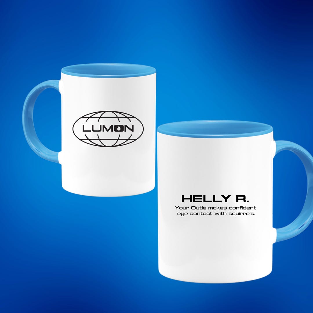 Severance Mug Lumon Mug Employee of the Month Personalized Outie Facts ...