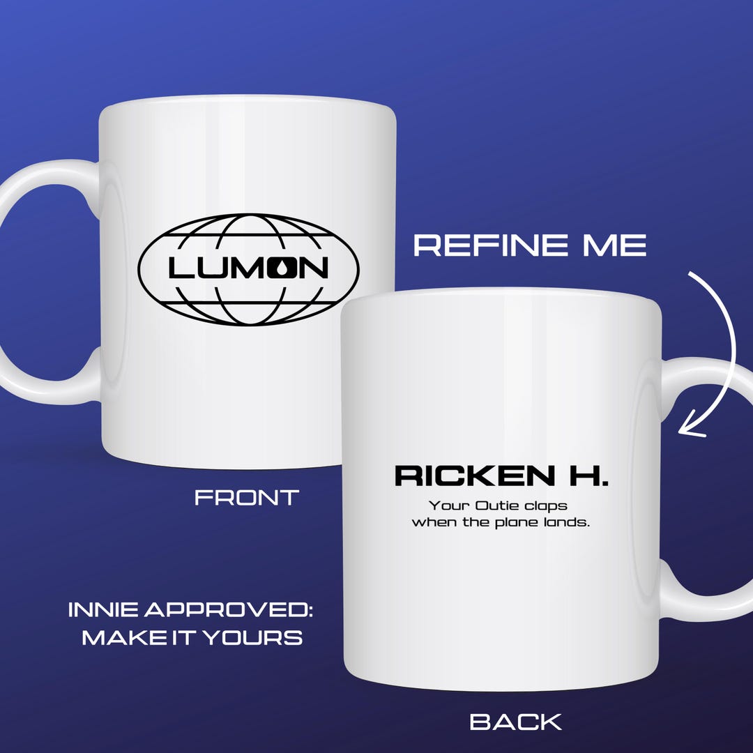 Severance Mug Lumon Mug Employee of the Month Personalized Mugs ...