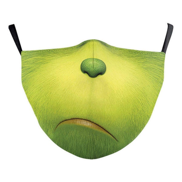 Grinch Mask - Etsy