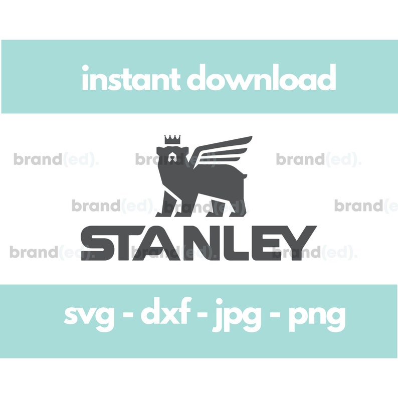 STANLEY Silhouette for Cricut, Stanley SVG, Stanley DXF, Stanley Jpg ...