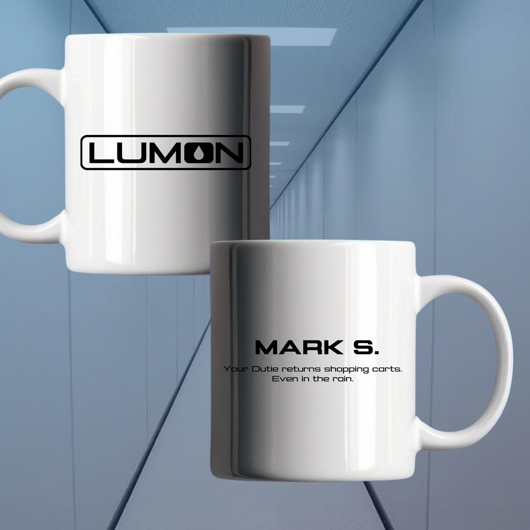 Severance Mug Lumon Mug Employee of the Month Personalized Outie Facts ...