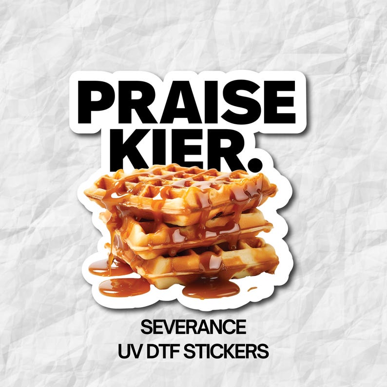 Severance Sticker Set, Praise Kier, Waffle Party Sticker, Lumon ...