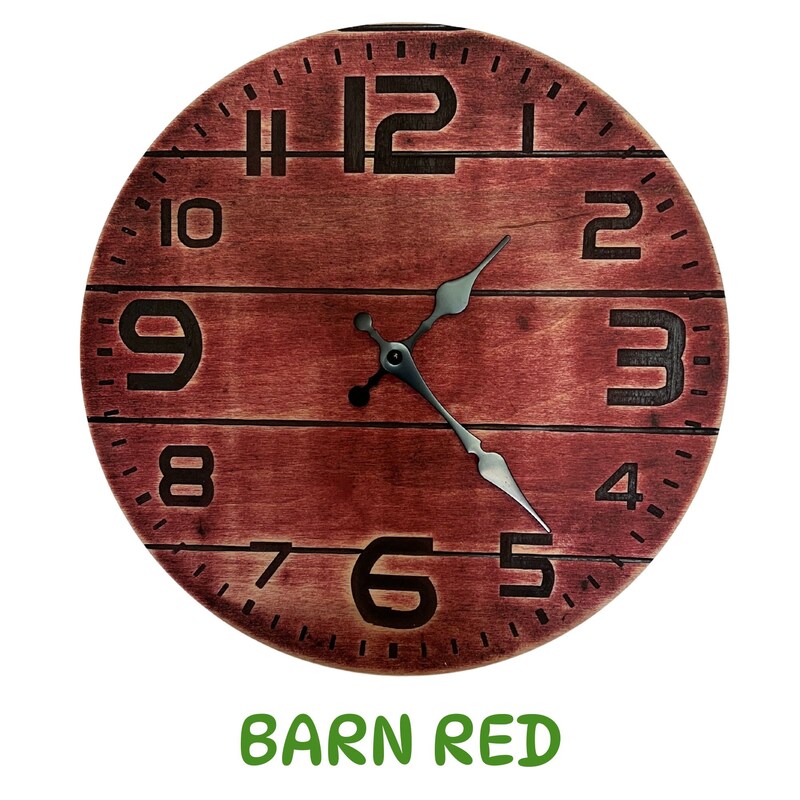 Distressed Clock - Etsy