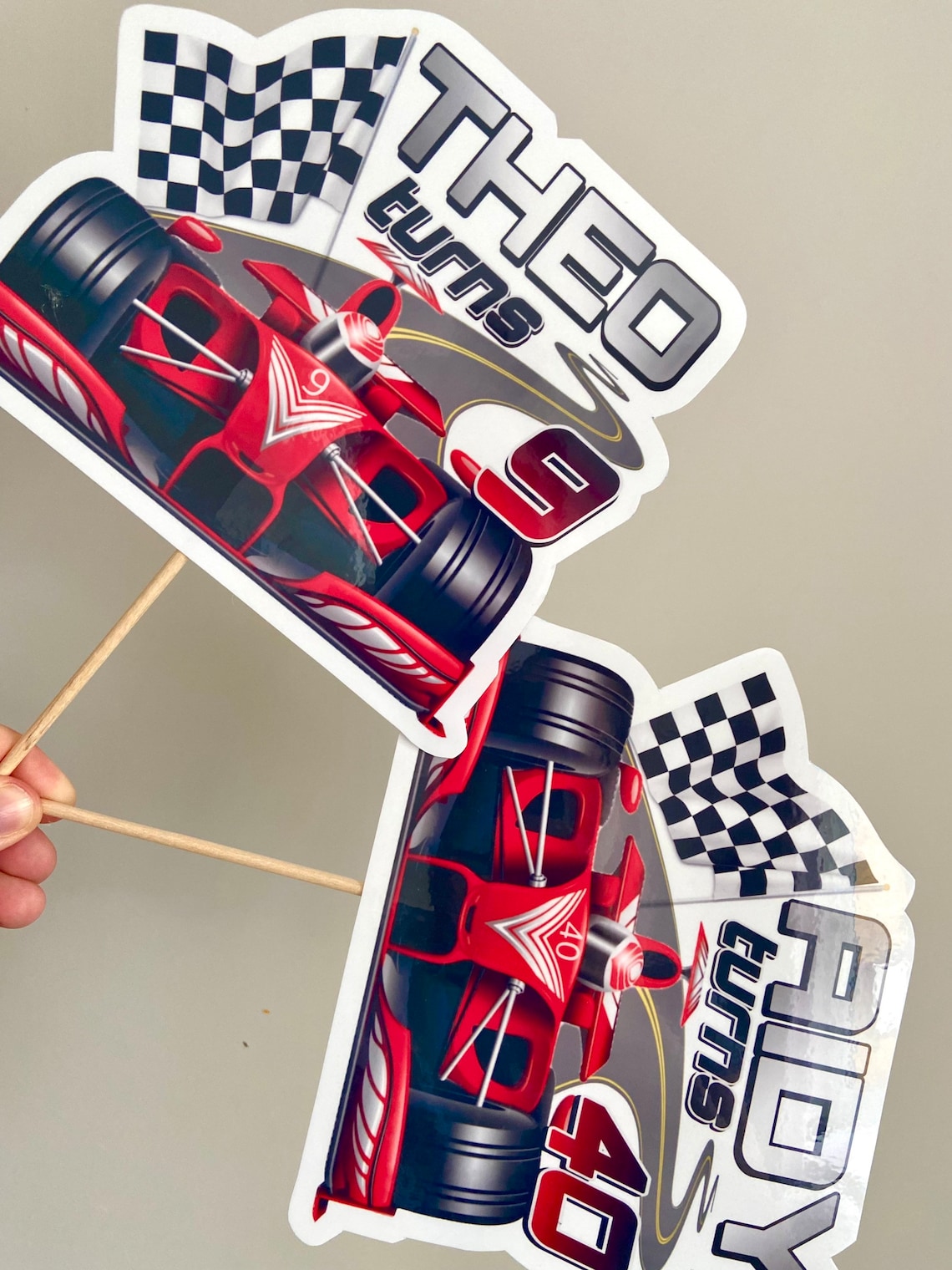 F1 Formula One Racing Car Theme Personalised Birthday Cake - Etsy UK