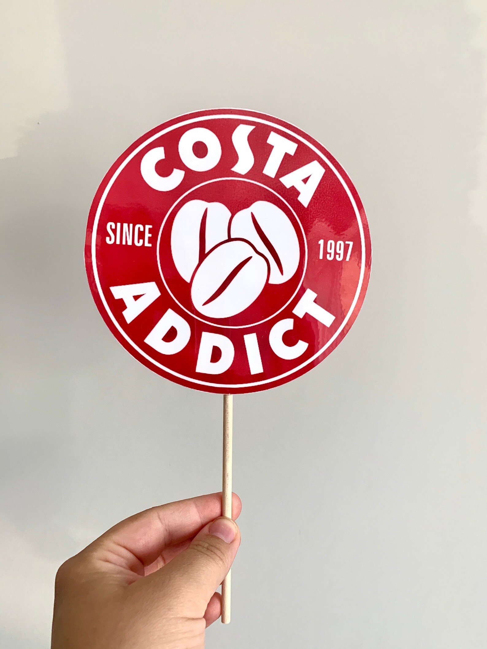 Costa Coffee Addict Personalised Cake Topper - Etsy UK