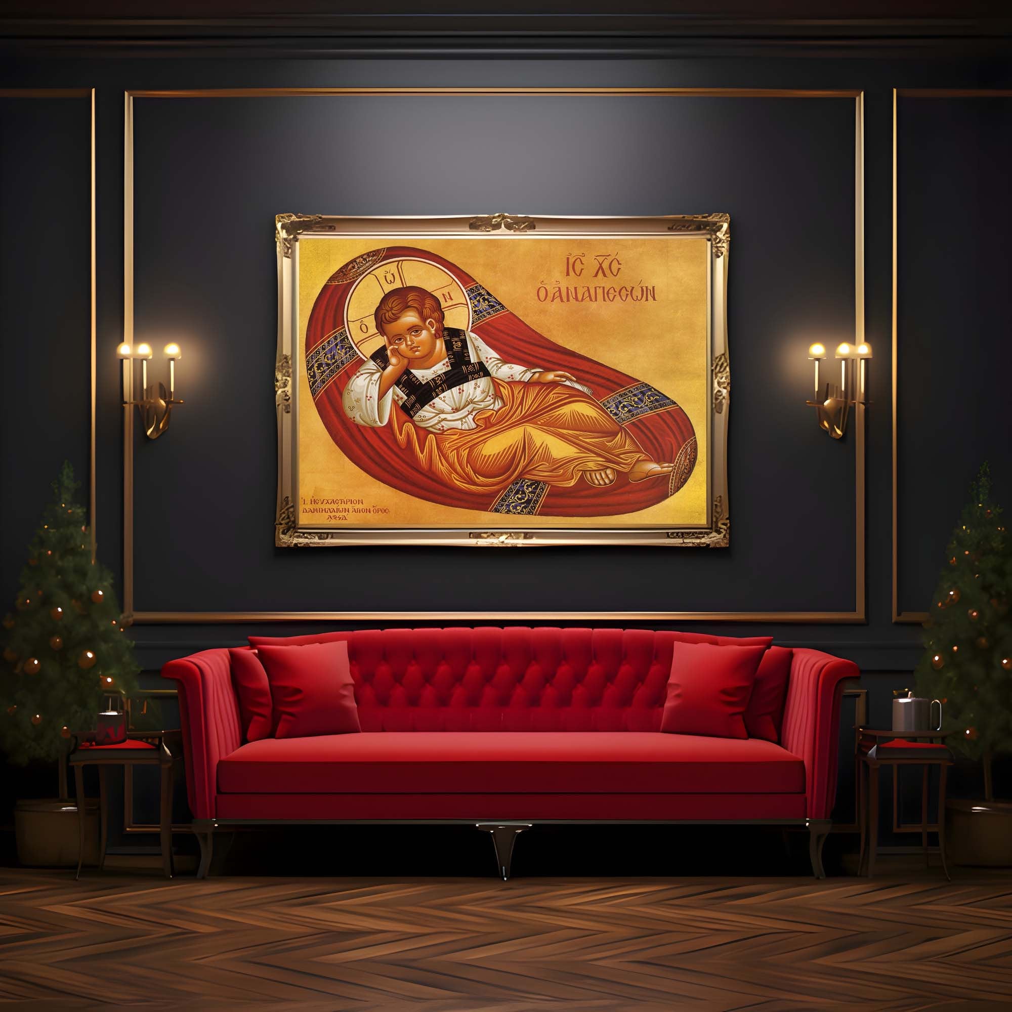 Icon of the Nativity of Christ PRINTABLE DIGITAL DOWNLOAD. Religious ...