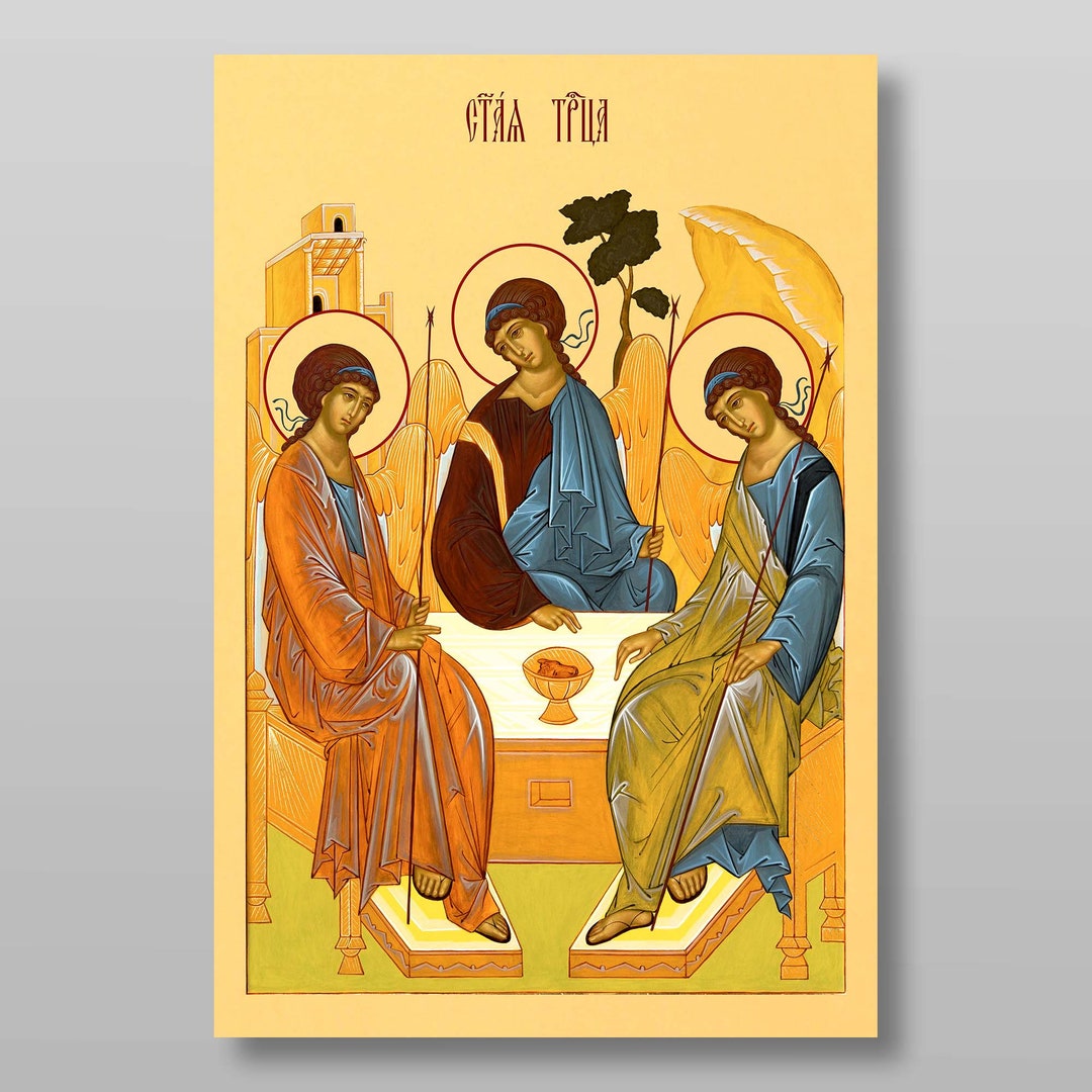 The Holy Trinity Download Digital File for Printing Orthodox Icon. - Etsy