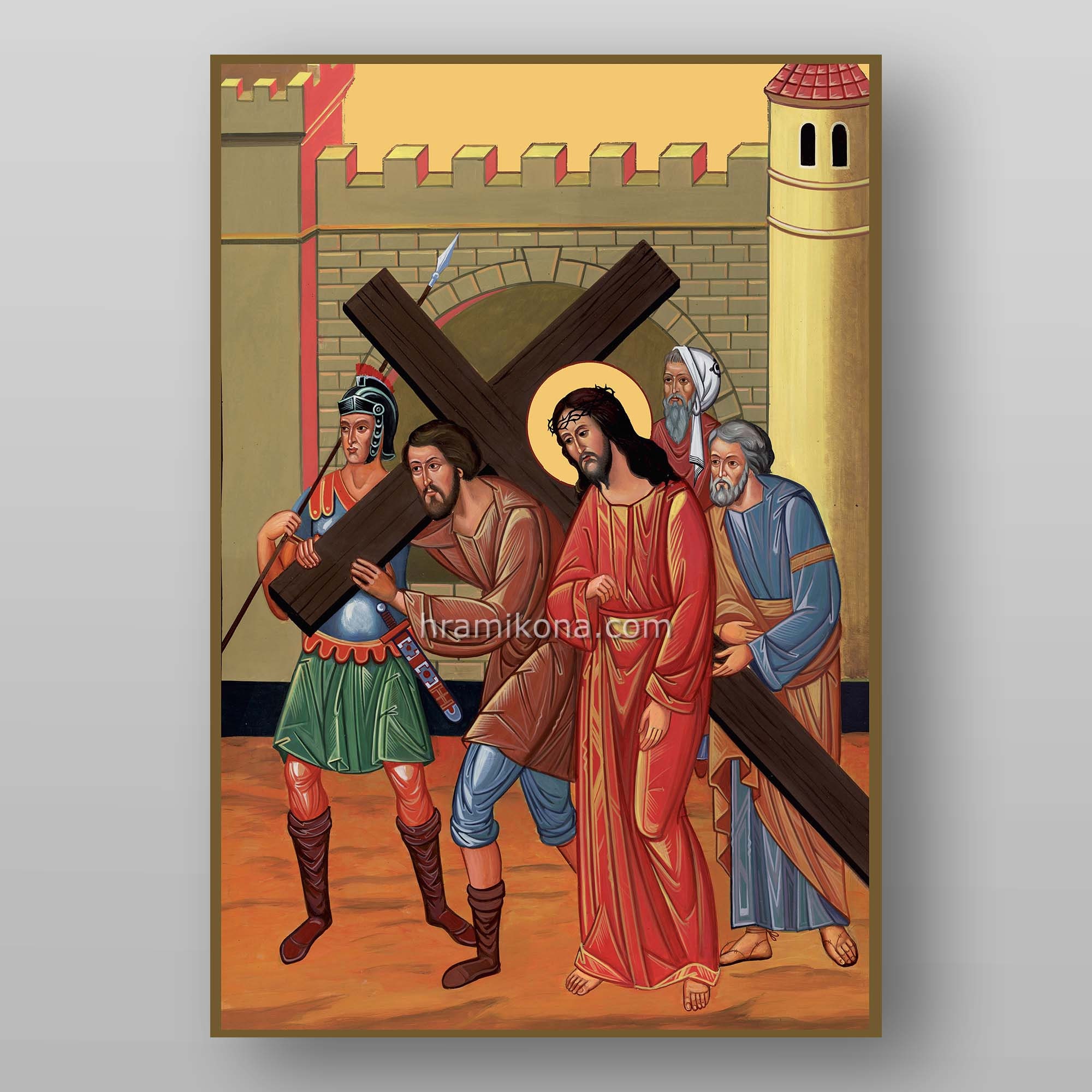 Way of the Cross Icons (set of 14), Orthodox Art Print (PDF) - Etsy