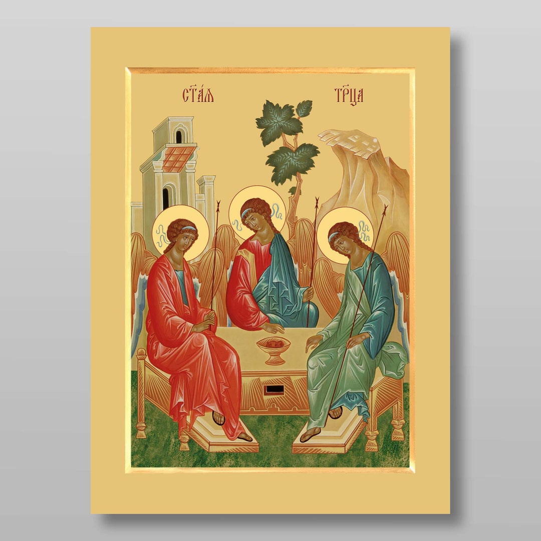 The Holy Trinity Download Digital File for Printing Orthodox Icon. - Etsy