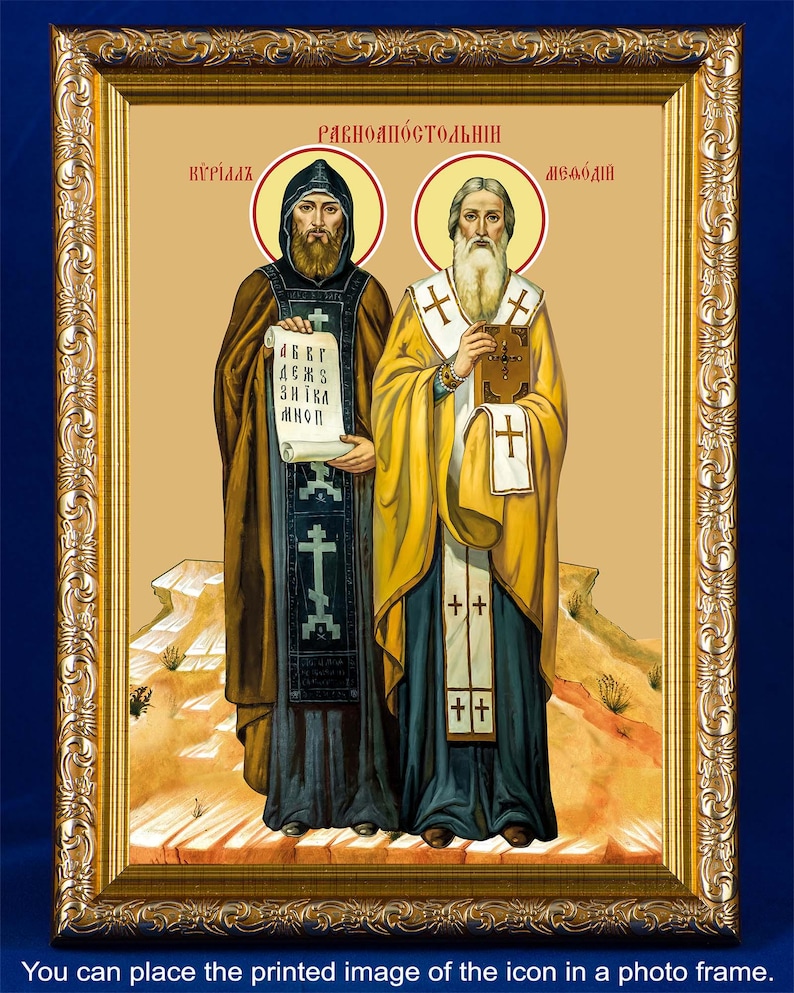 Cyril and Methodius, Saints, Equal to the Apostles, Download Digital ...