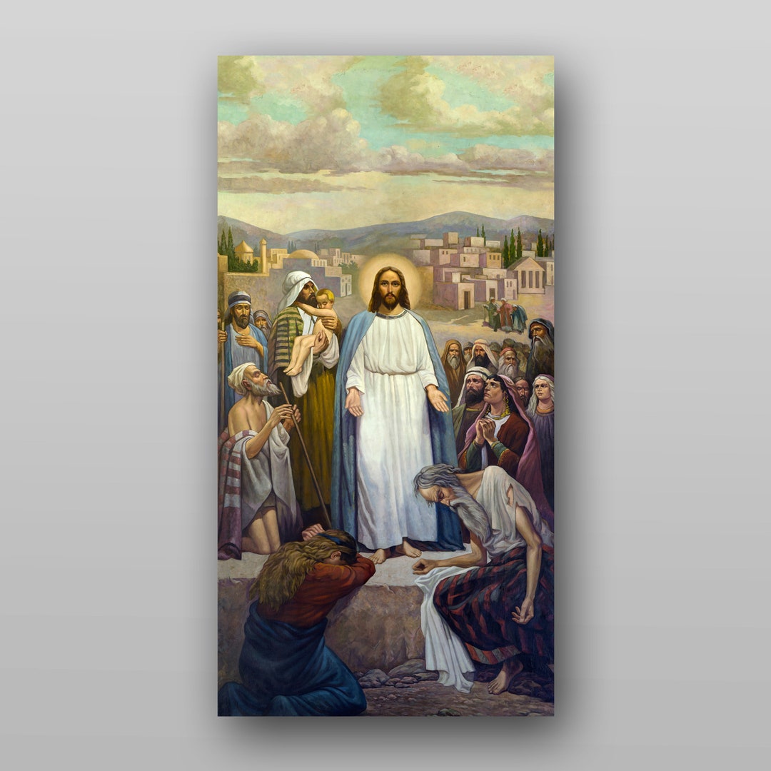 Icon of Jesus Christ - PRINTABLE DIGITAL DOWNLOAD. Religious Christian ...