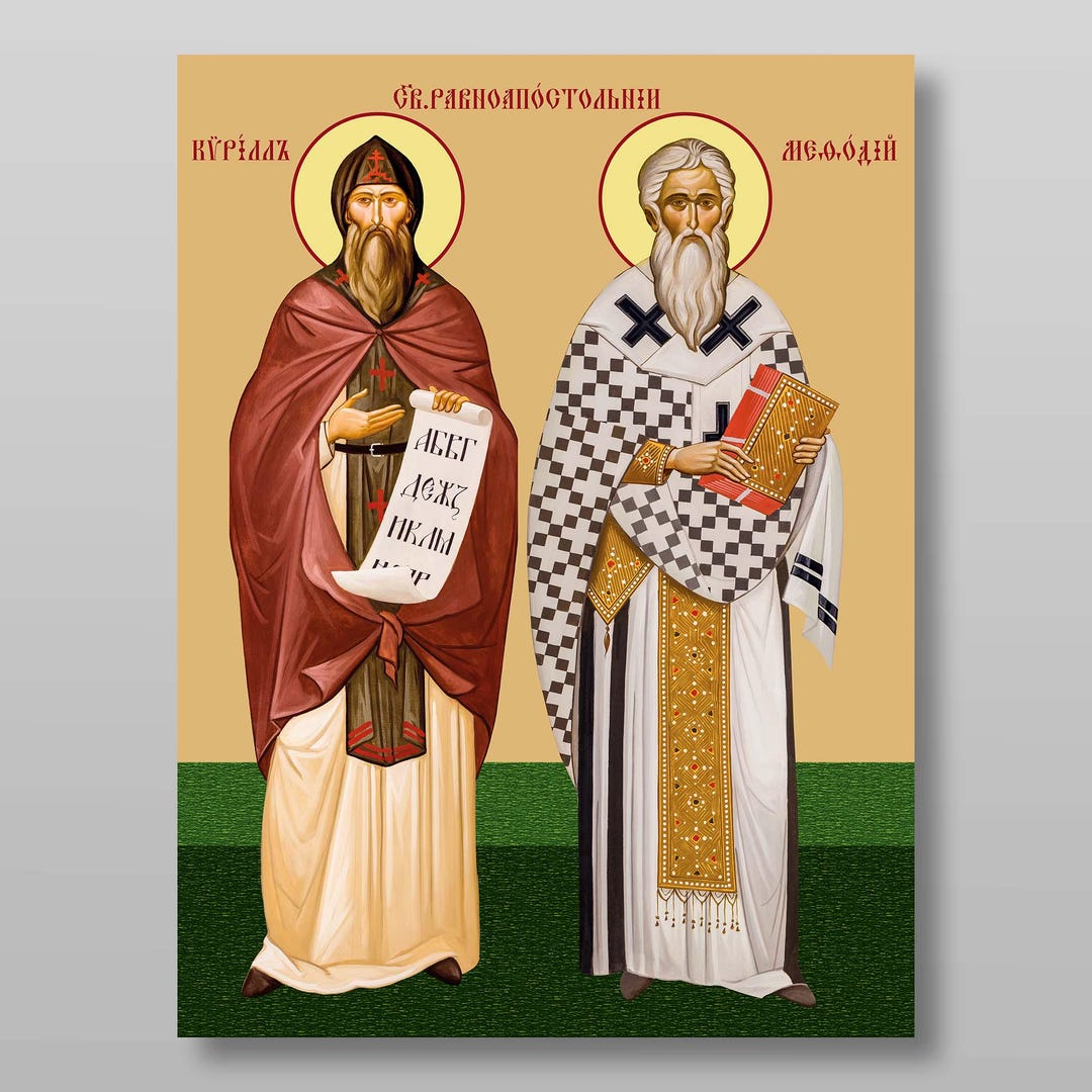 Cyril and Methodius, Saints, Equal to the Apostles, Download Digital ...