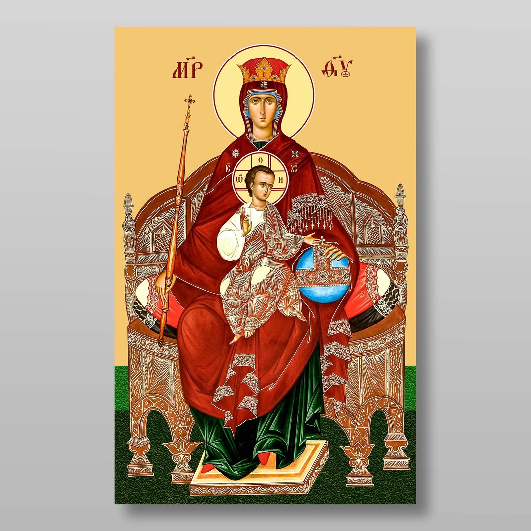 Icon of the Mother of God of Reigning Download Digital File for ...