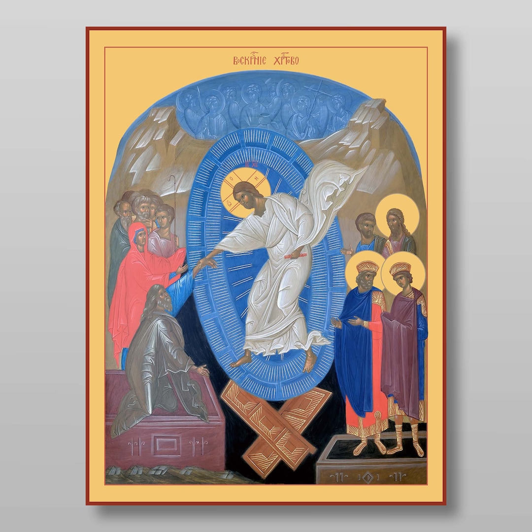 Resurrection of Christ. Harrowing of Hades Download Digital File for ...