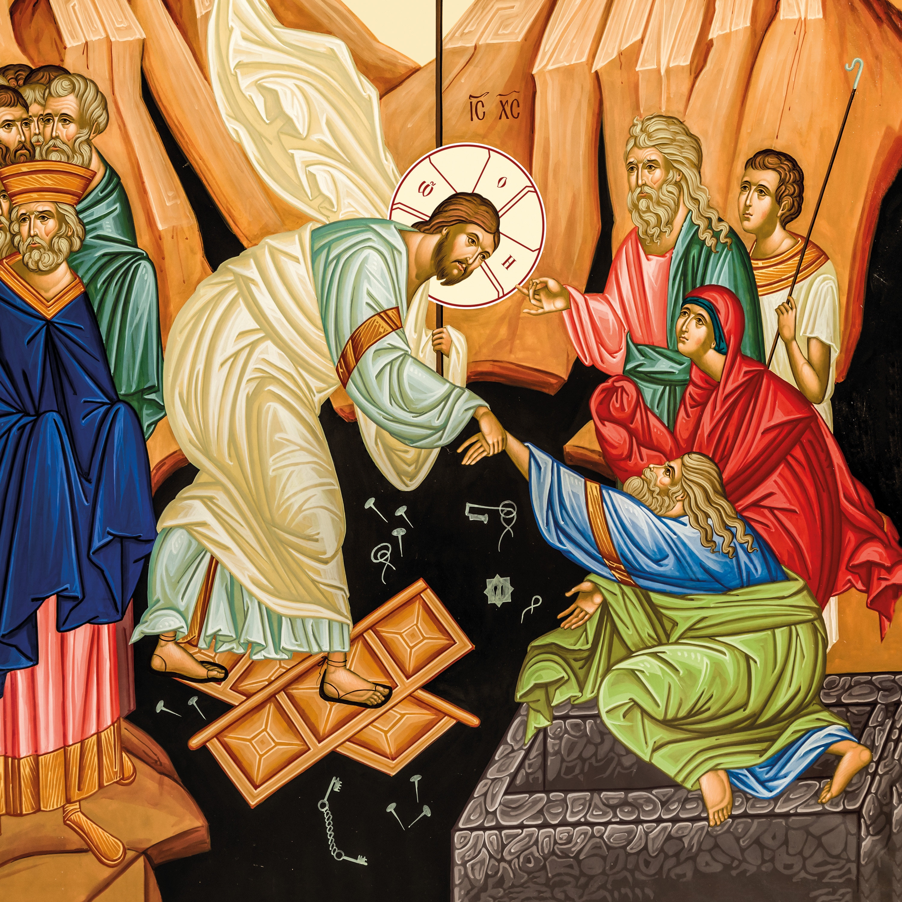Resurrection of Christ. Harrowing of Hades - PRINTABLE DIGITAL DOWNLOAD ...