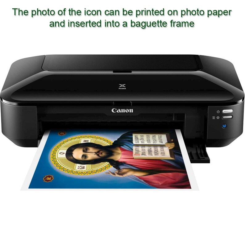 Icon of Jesus Christ - PRINTABLE DIGITAL DOWNLOAD. Religious Christian ...