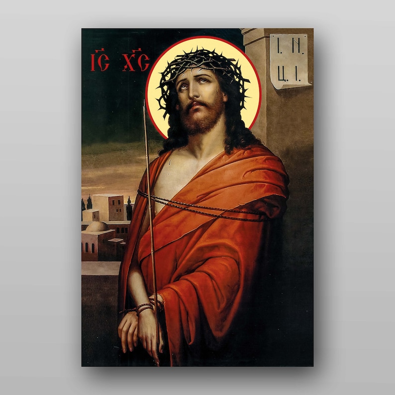 Jesus Christ Icon Print – Orthodox Christian Art (digital Download) - Etsy