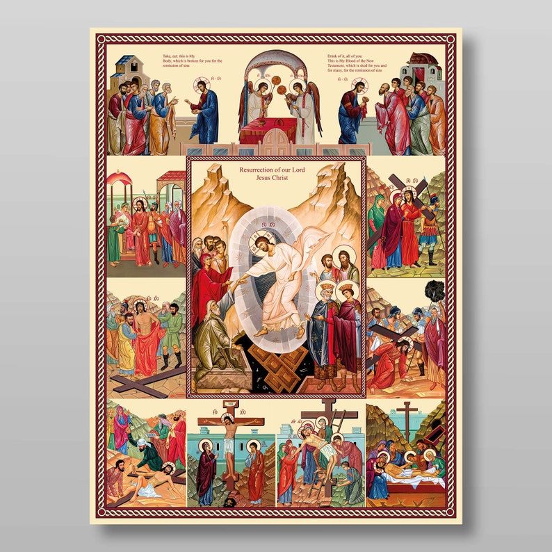 Resurrection of Christ Icon – Orthodox Christian Art (digital Download ...
