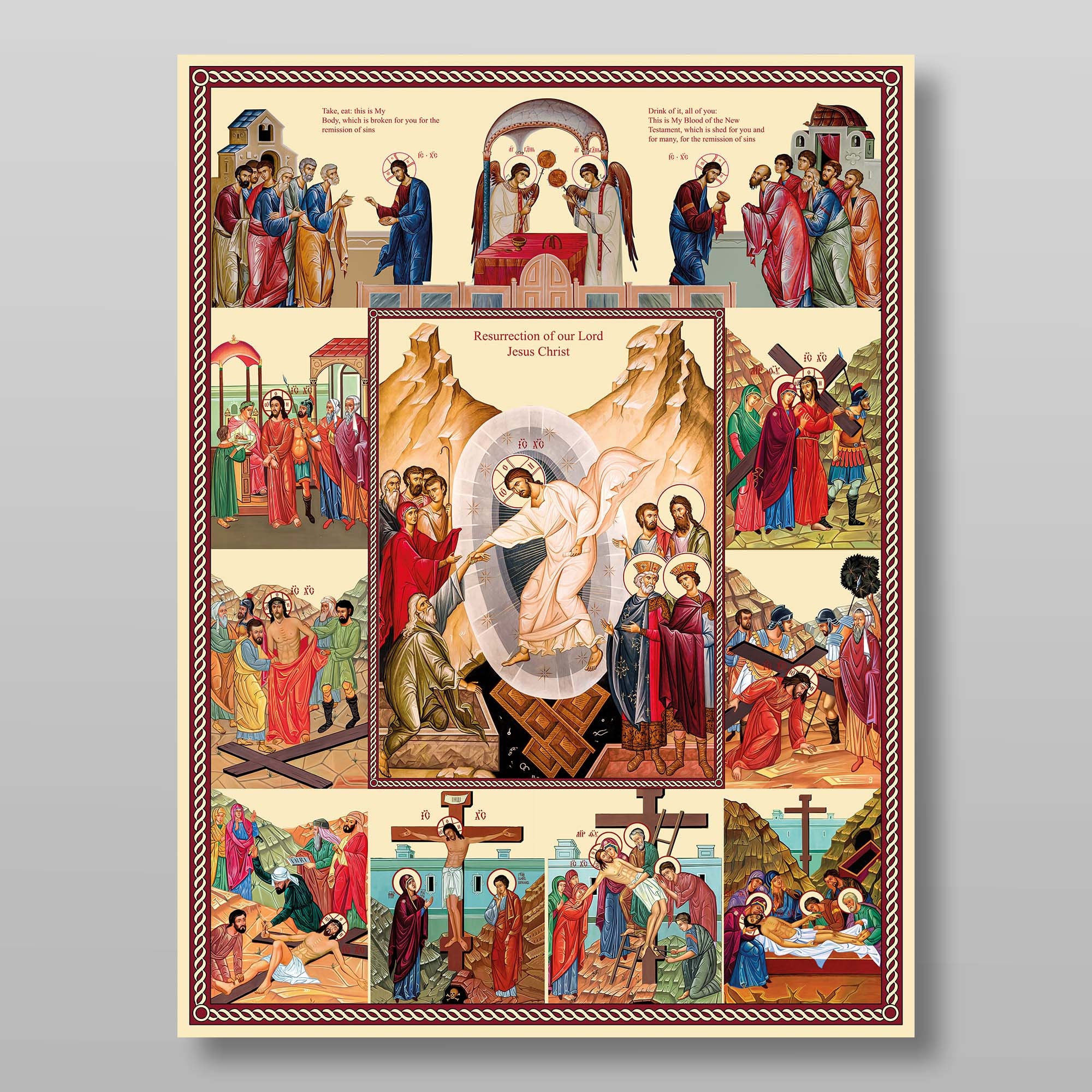 Resurrection of Christ Icon – Orthodox Christian Art (digital Download ...