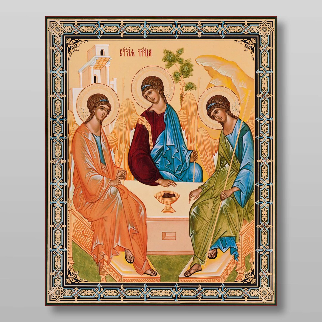 The Holy Trinity Download Digital File for Printing Orthodox Icon. - Etsy