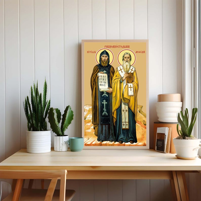 Cyril and Methodius, Saints, Equal to the Apostles, Download Digital ...