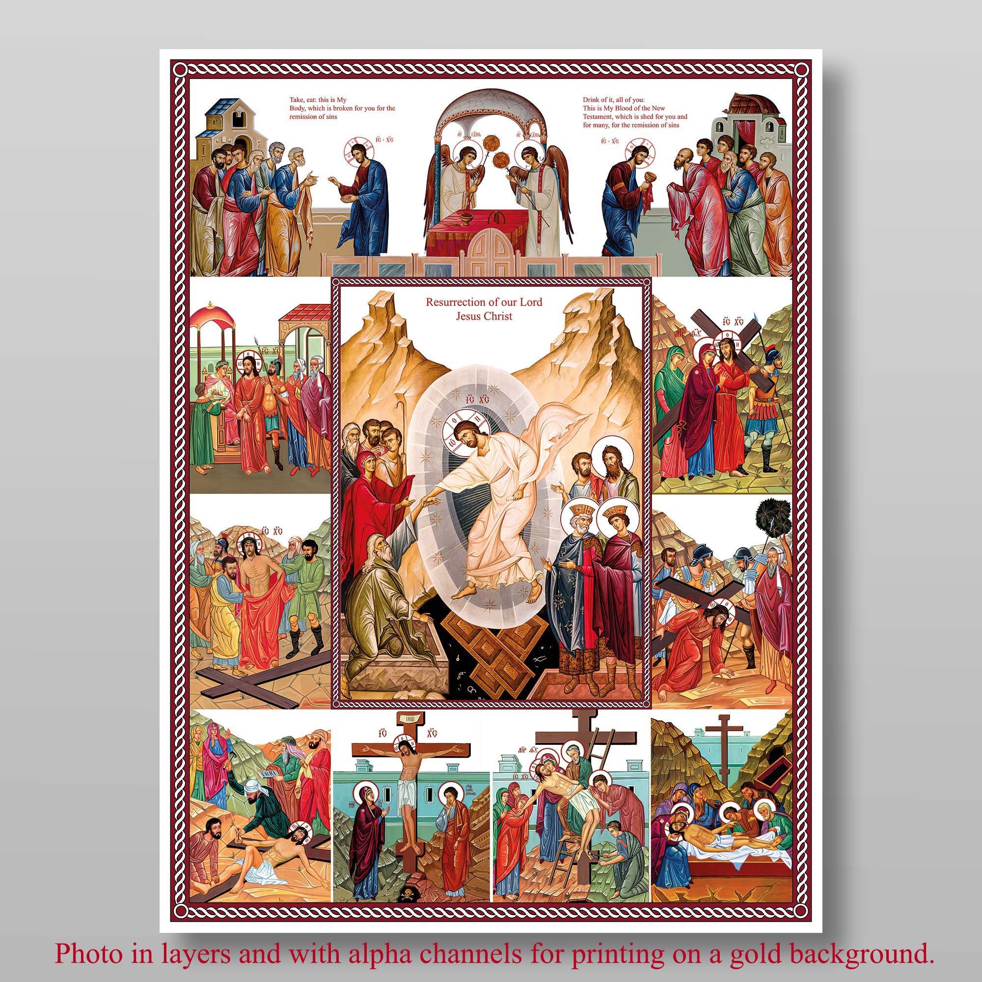Resurrection of Christ Icon – Orthodox Christian Art (digital Download ...