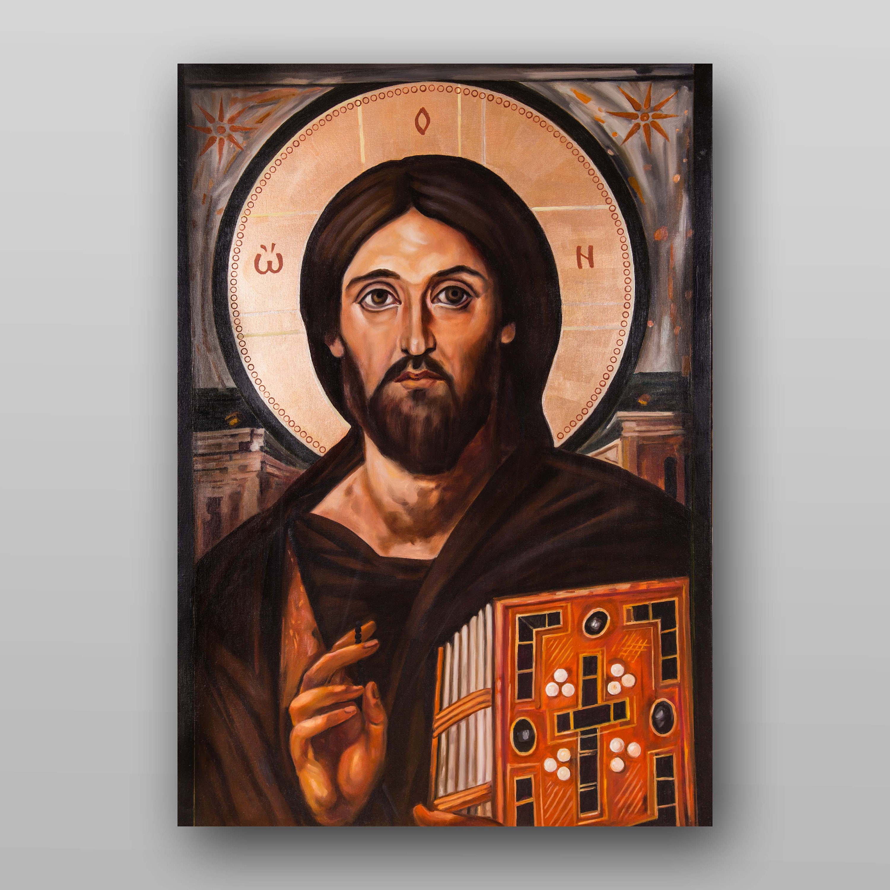 Icon of the Jesus Christ PRINTABLE DIGITAL DOWNLOAD. Religious ...