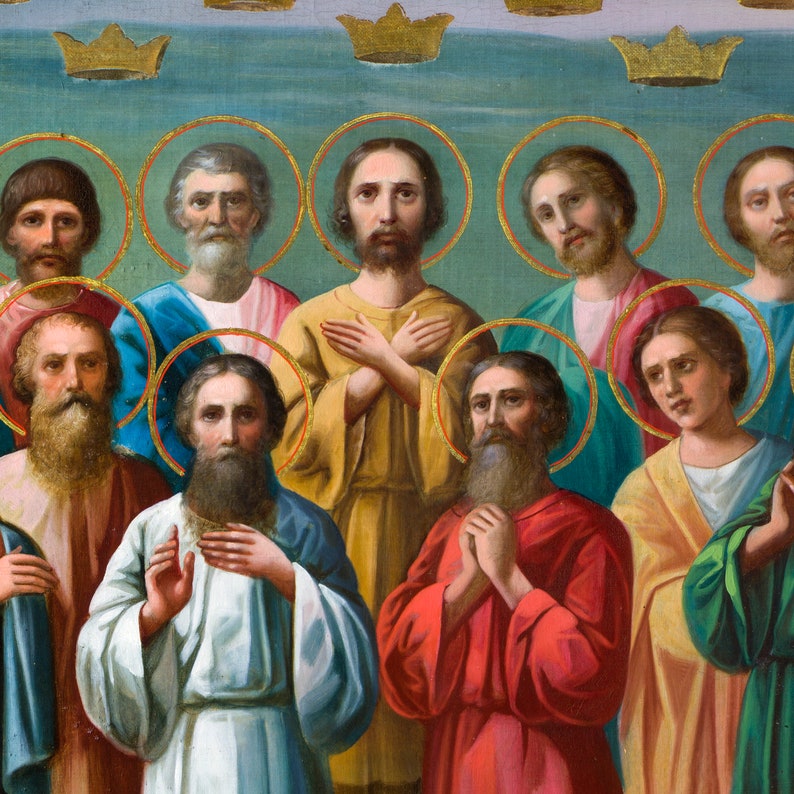 Forty Martyrs of Sebaste PRINTABLE DIGITAL DOWNLOAD. - Etsy