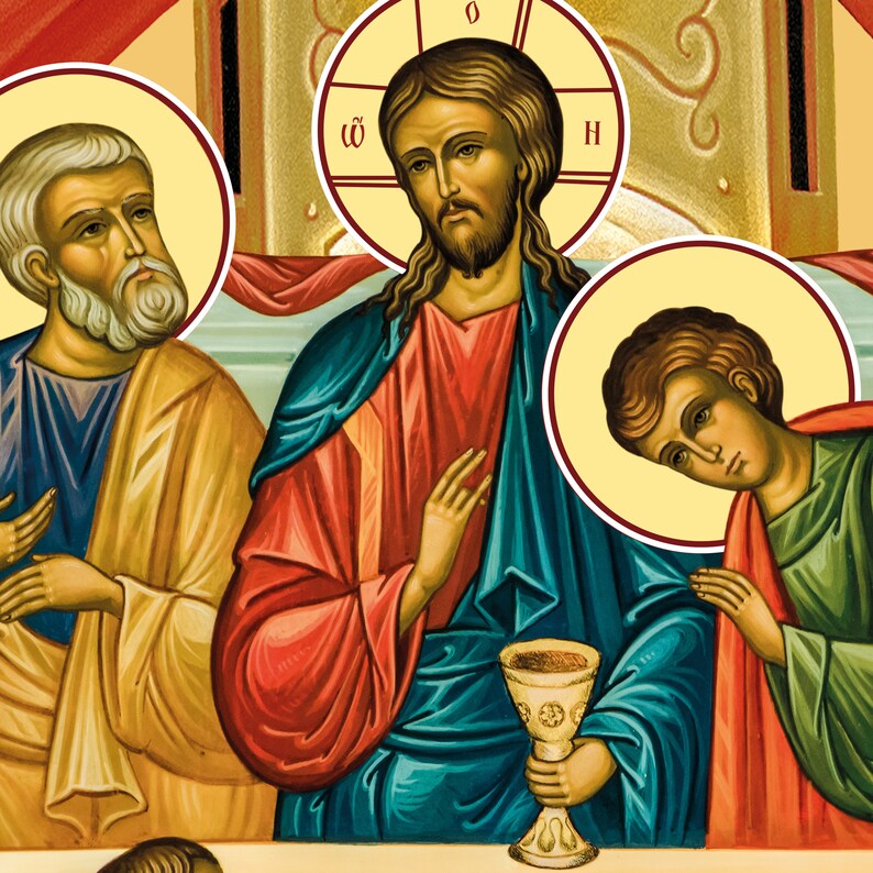 The Last Supper PRINTABLE DIGITAL DOWNLOAD. Religious - Etsy UK