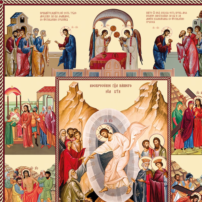 Resurrection of Christ Icon – Orthodox Christian Art (digital Download ...