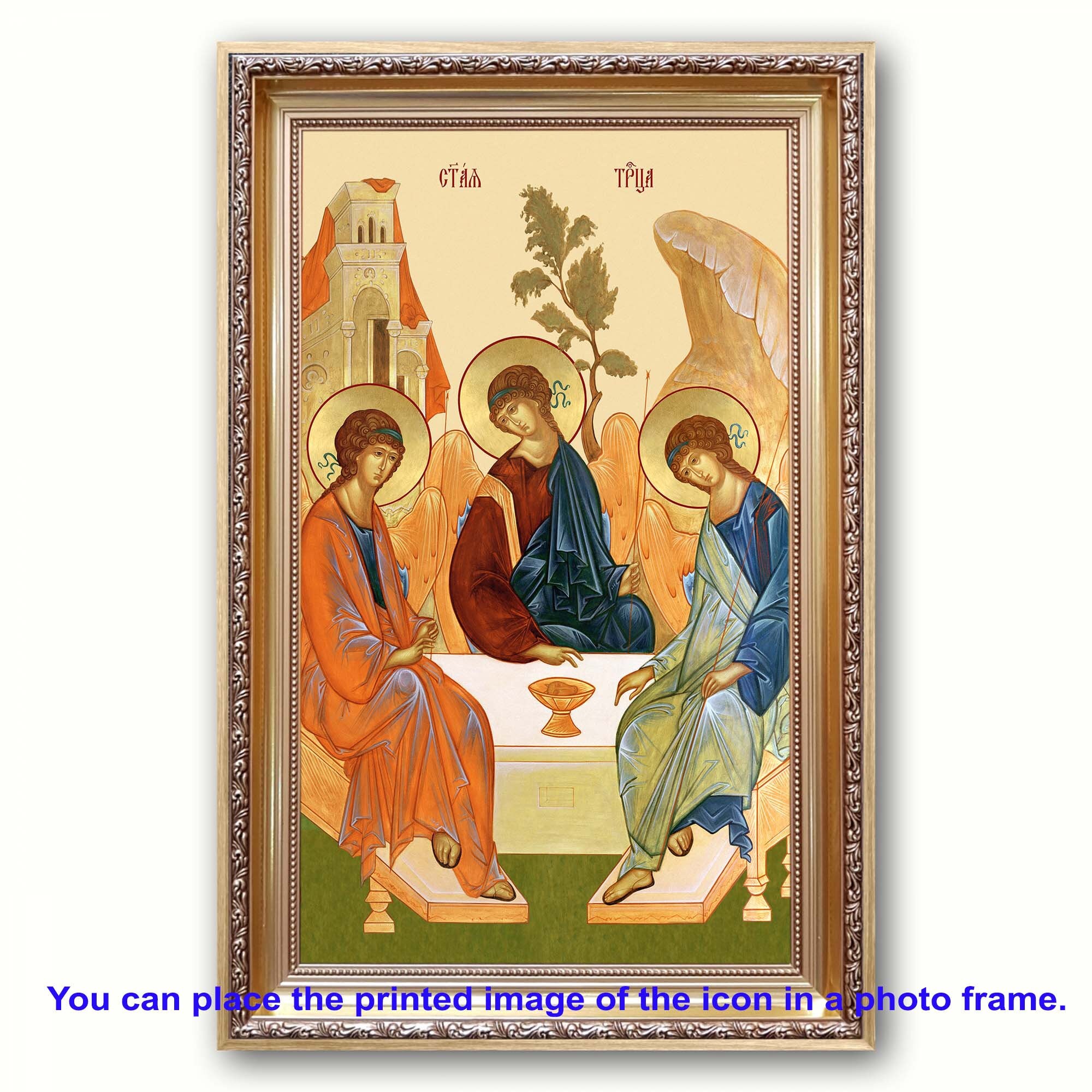 The Holy Trinity Download Digital File for Printing Orthodox Icon. - Etsy