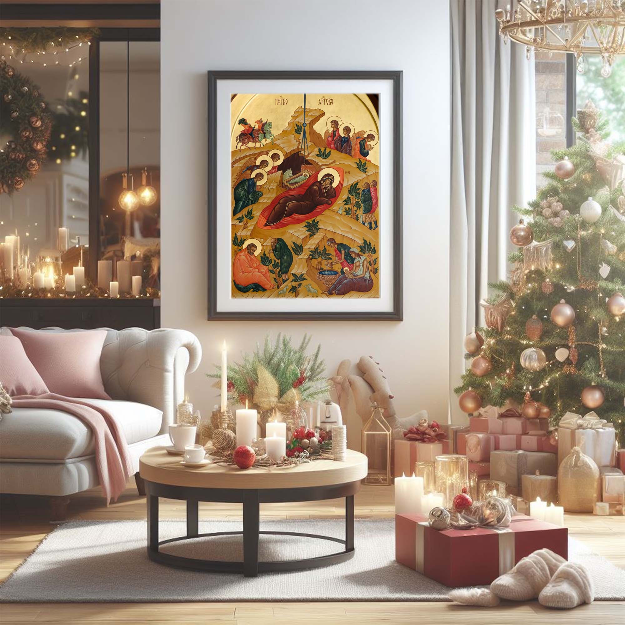 Nativity of Christ Icon – Printable Orthodox Christian Art (digital ...