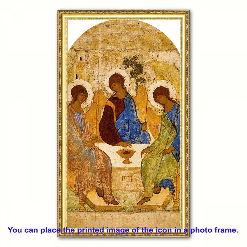 The Holy Trinity Andrei Rublev Download Digital File for Printing ...