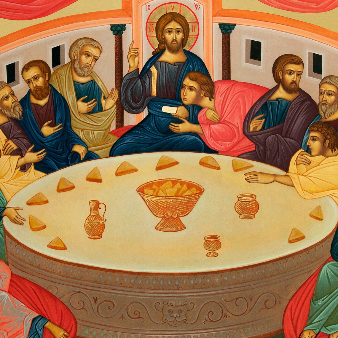 The Last Supper - PRINTABLE DIGITAL DOWNLOAD. Religious Christian ...