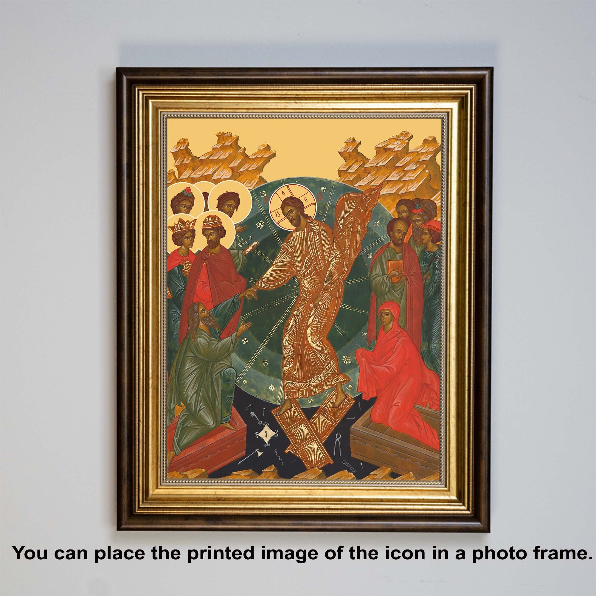 Resurrection of Christ. Harrowing of Hades Download Digital File for ...