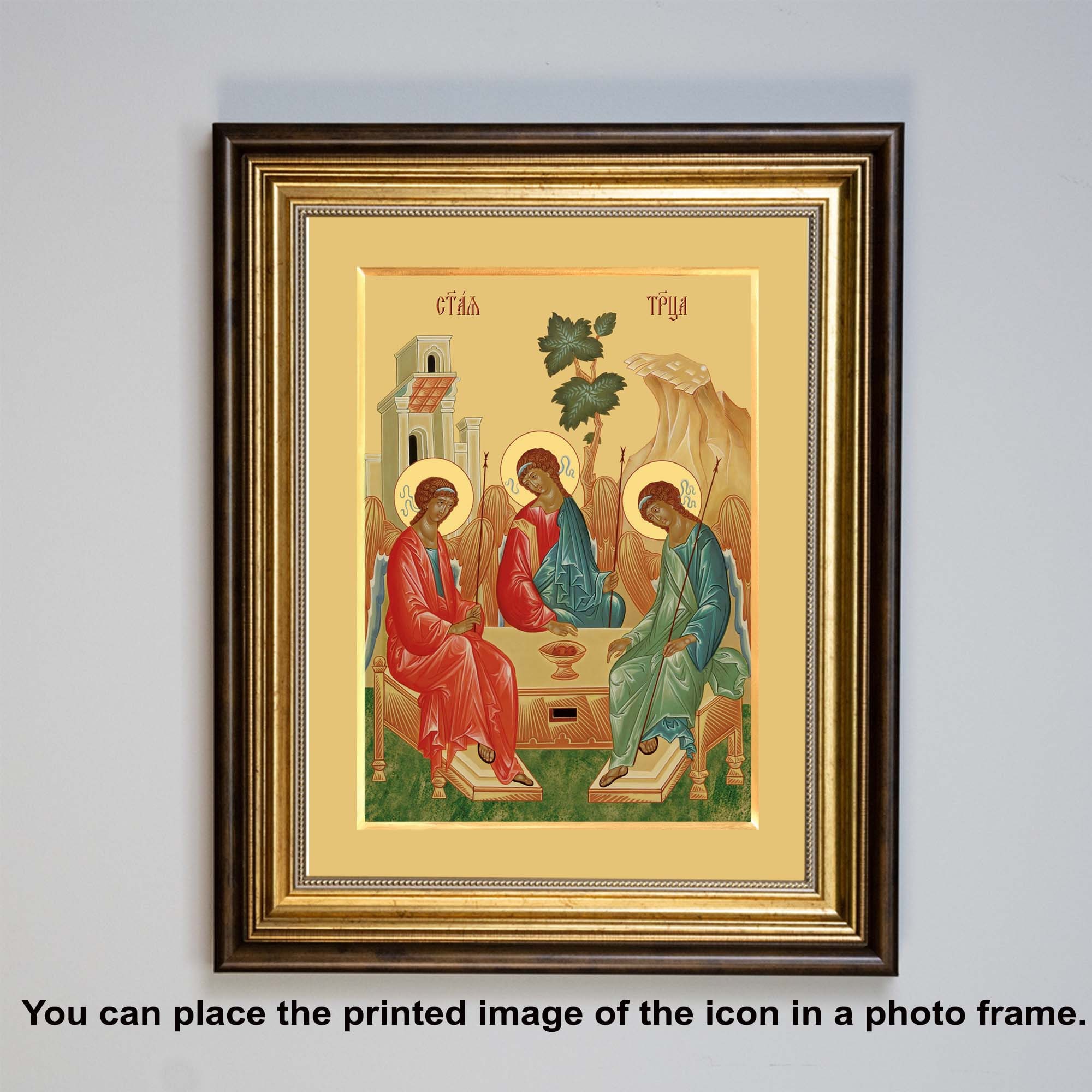 The Holy Trinity Download Digital File for Printing Orthodox Icon. - Etsy