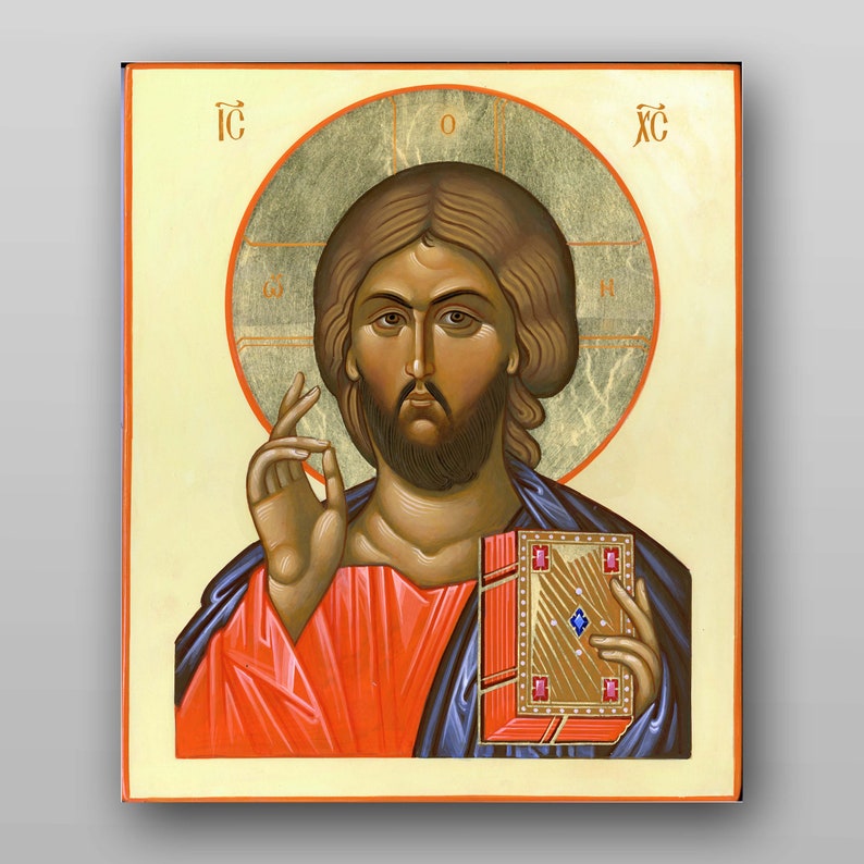 Icon of the Jesus Christ PRINTABLE DIGITAL DOWNLOAD. - Etsy Australia