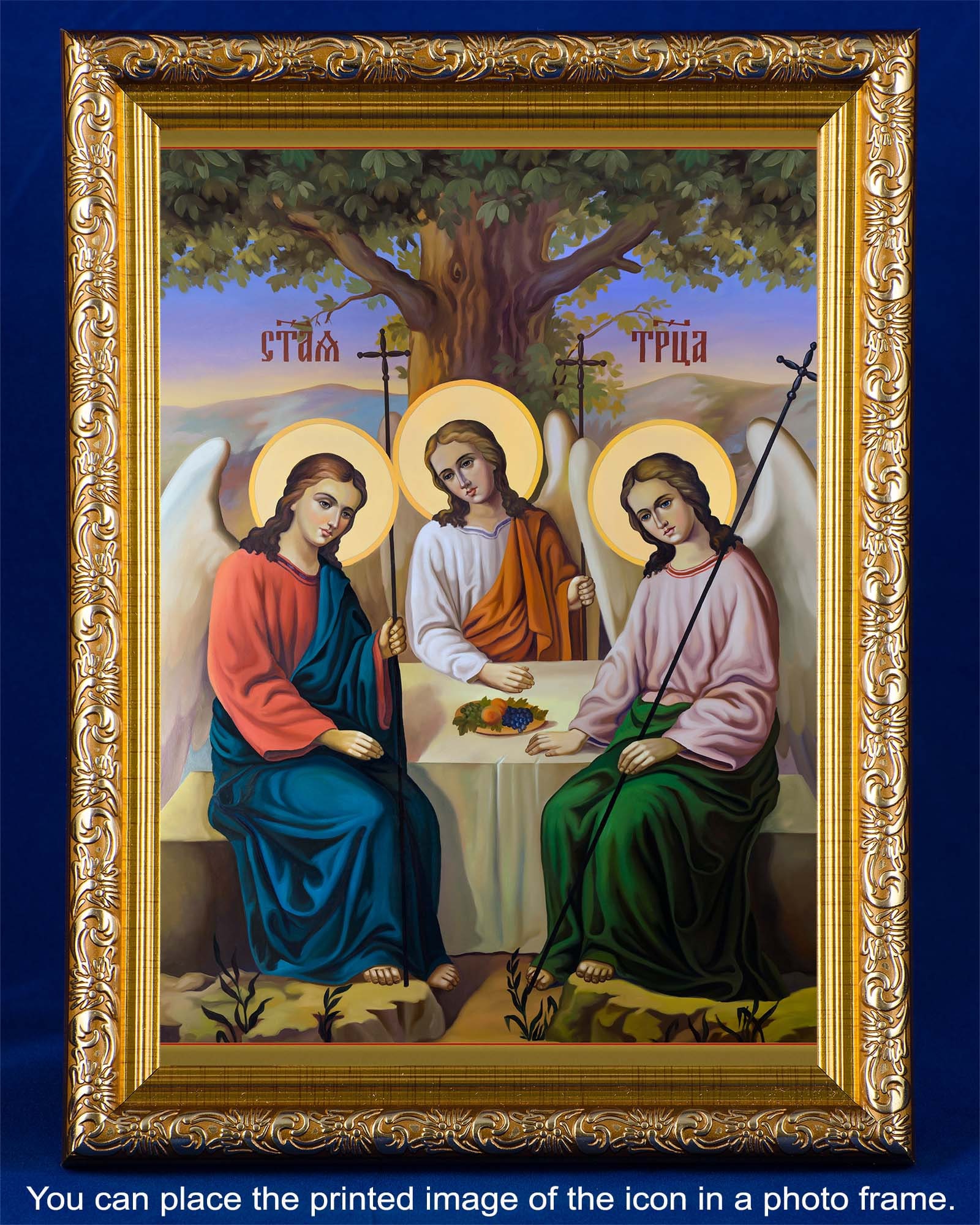 The Holy Trinity Download Digital File for Printing Orthodox Icon. - Etsy