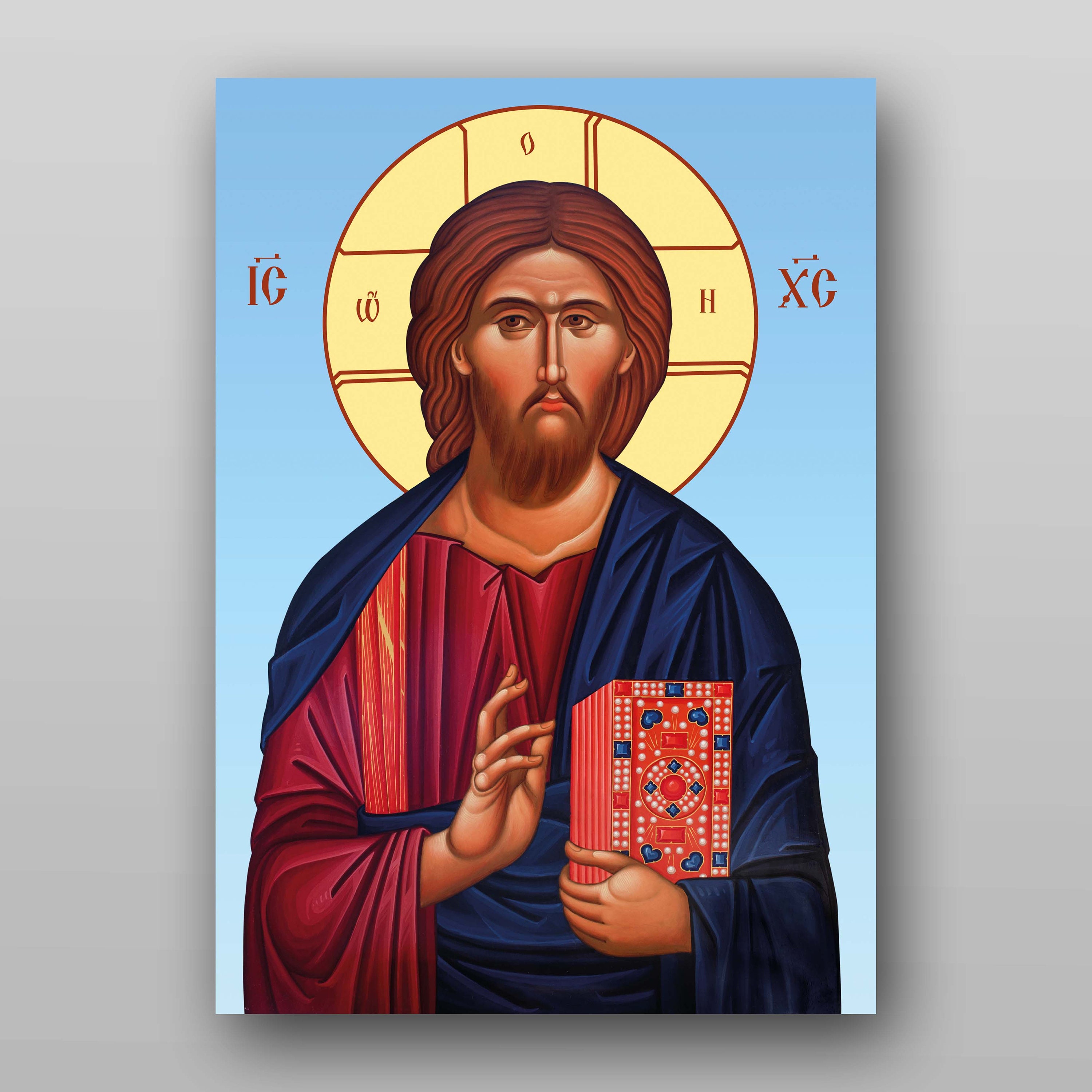 Icon of the Jesus Christ PRINTABLE DIGITAL DOWNLOAD. - Etsy