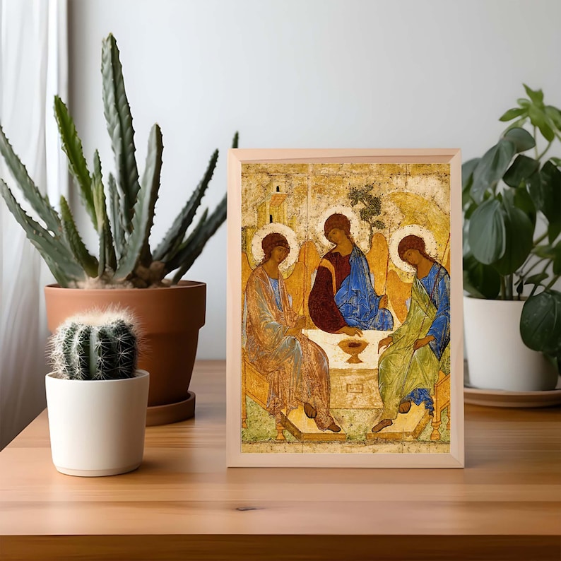 The Holy Trinity Andrei Rublev Download Digital File for Printing ...