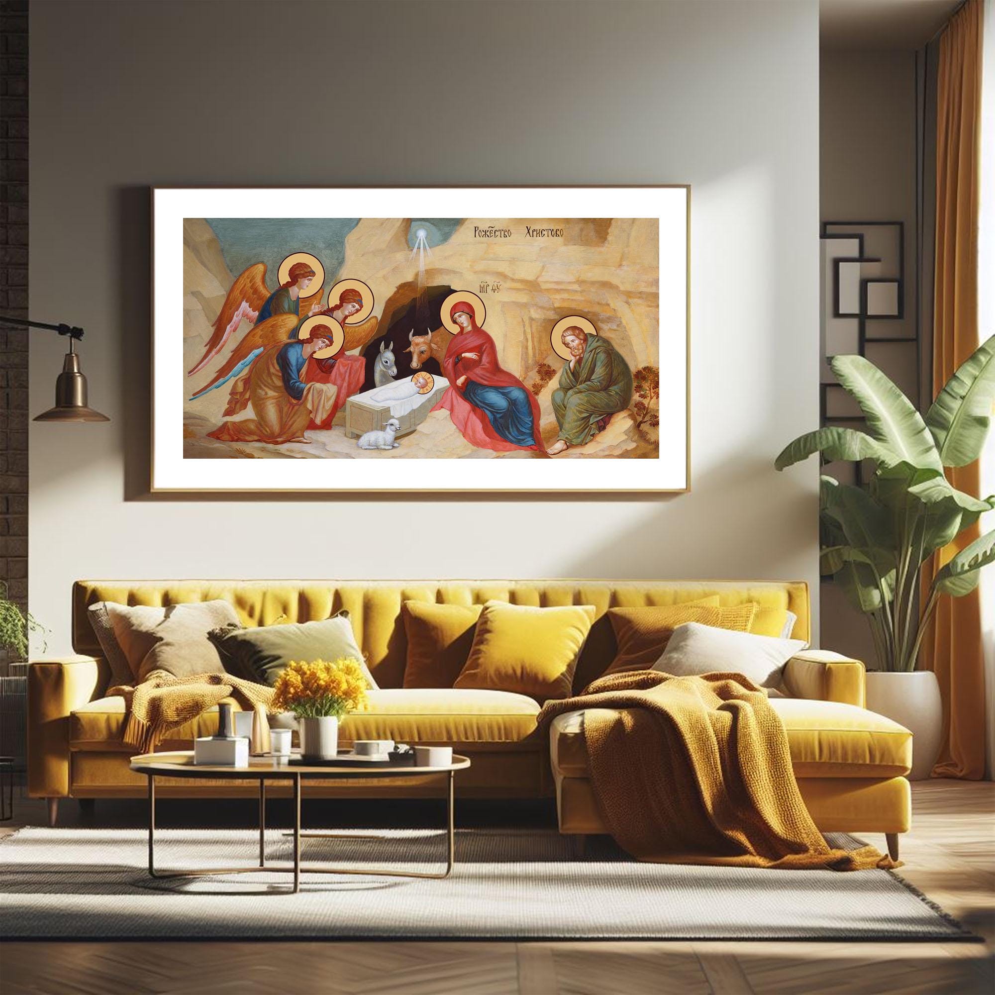 Nativity of Jesus Christ, Download Digital File for Printing Orthodox ...
