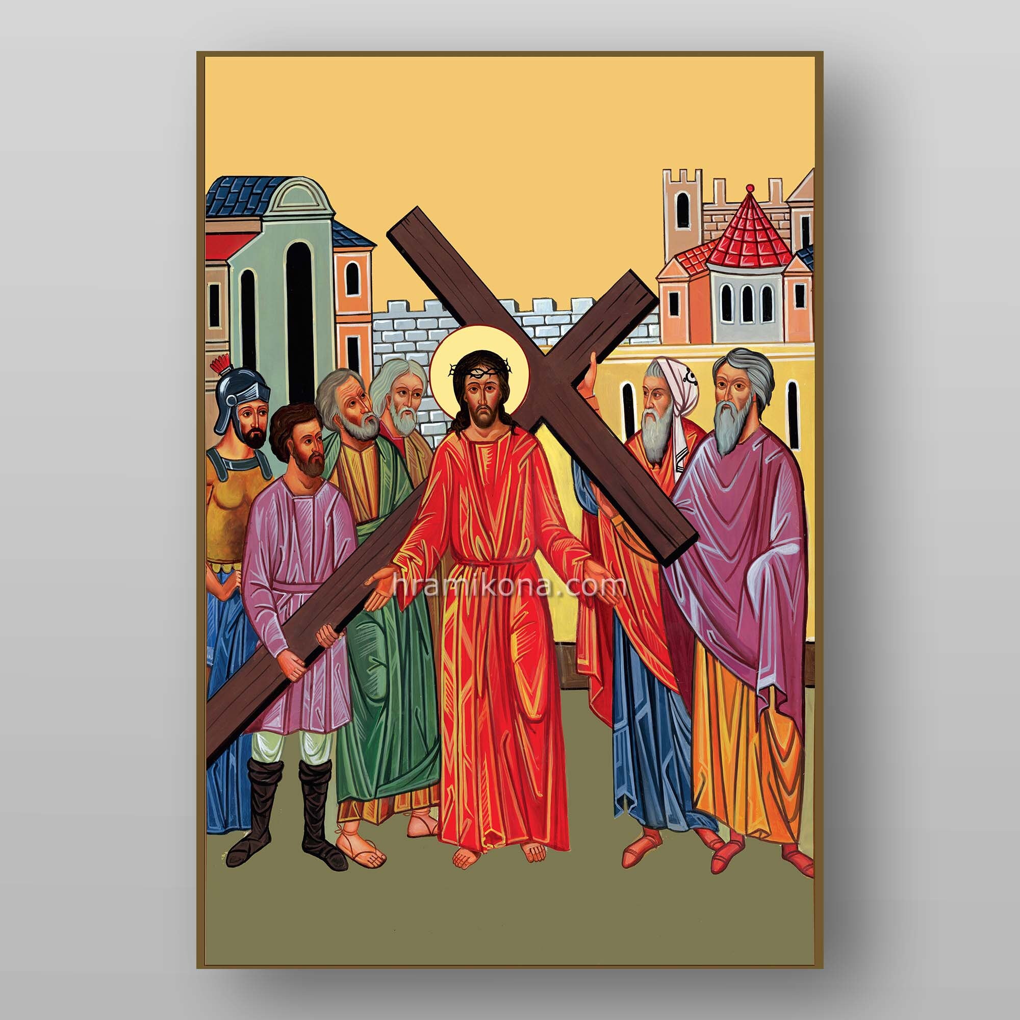 Way of the Cross Icons (set of 14), Orthodox Art Print (PDF) - Etsy