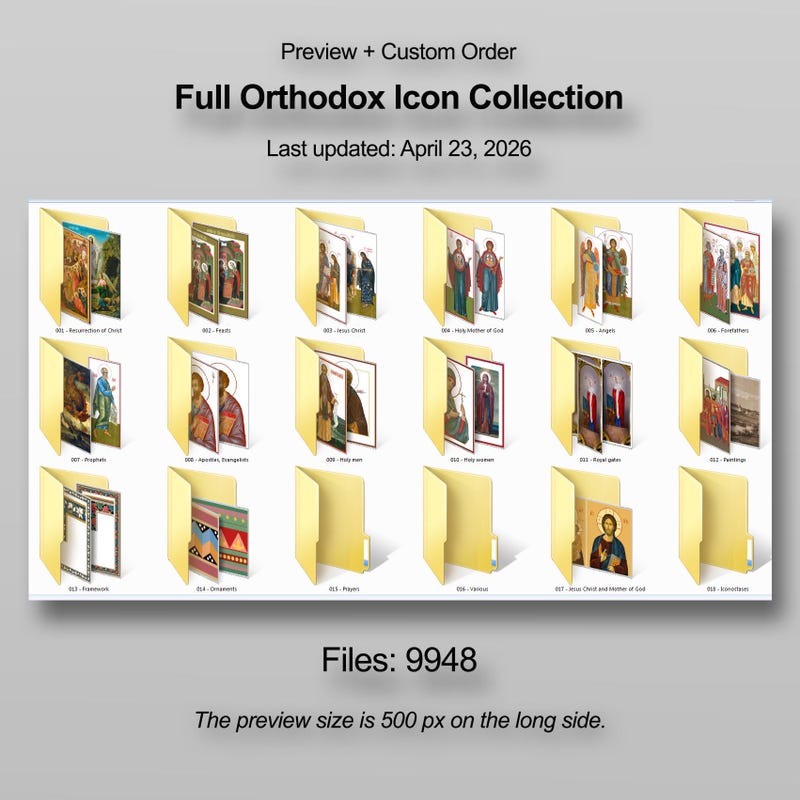 Greek Orthodox Icons Svg - Etsy