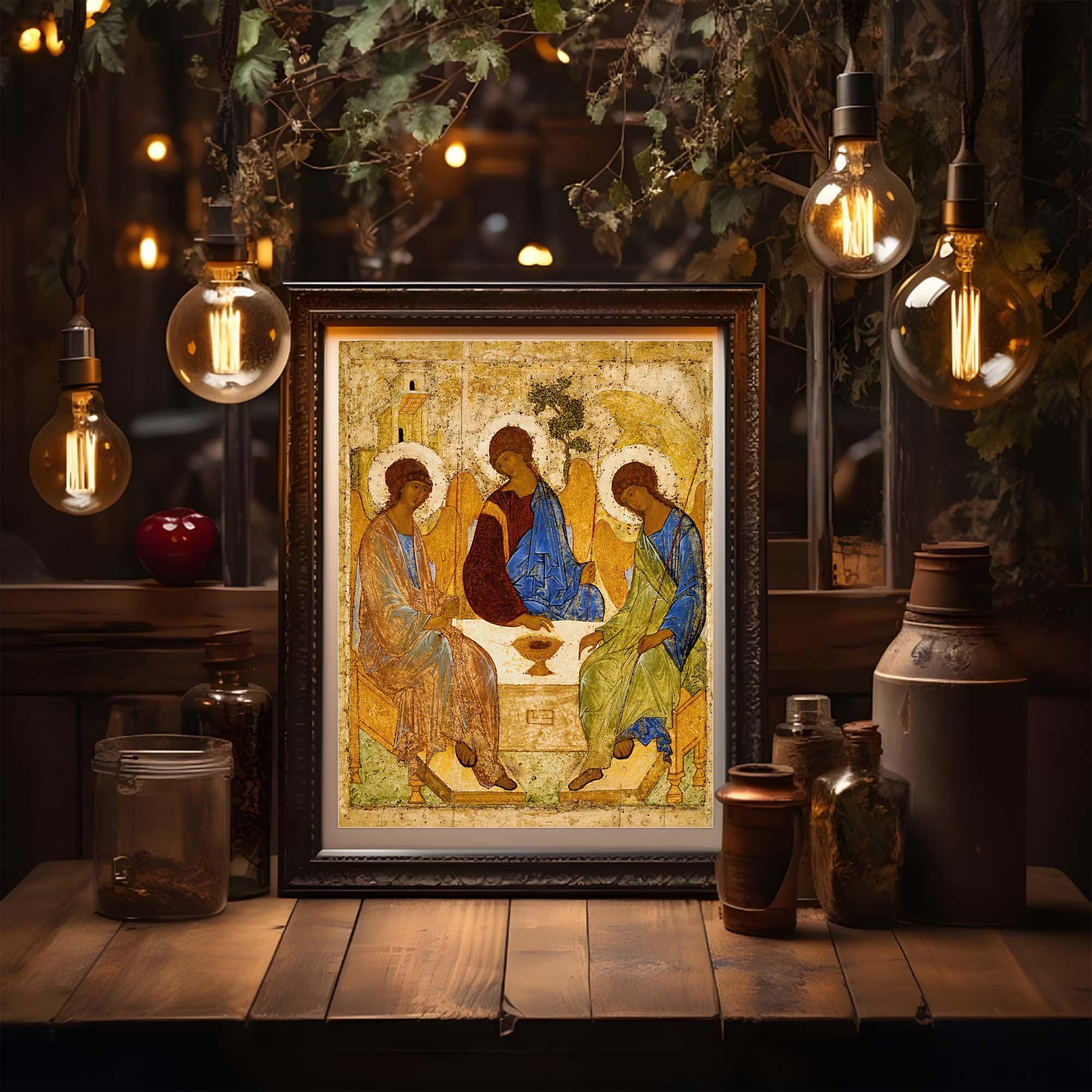 The Holy Trinity Andrei Rublev Download Digital File for Printing ...