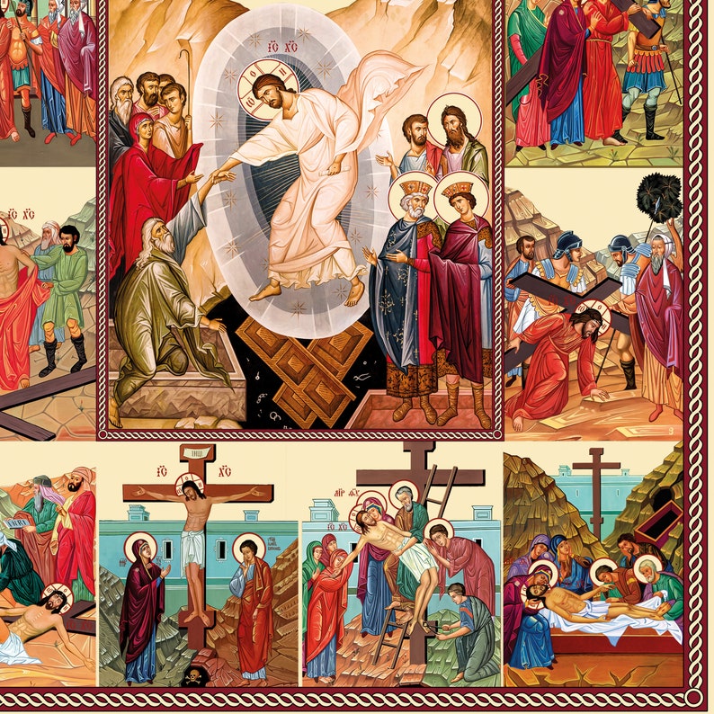 Resurrection of Christ Icon – Orthodox Christian Art (digital Download ...