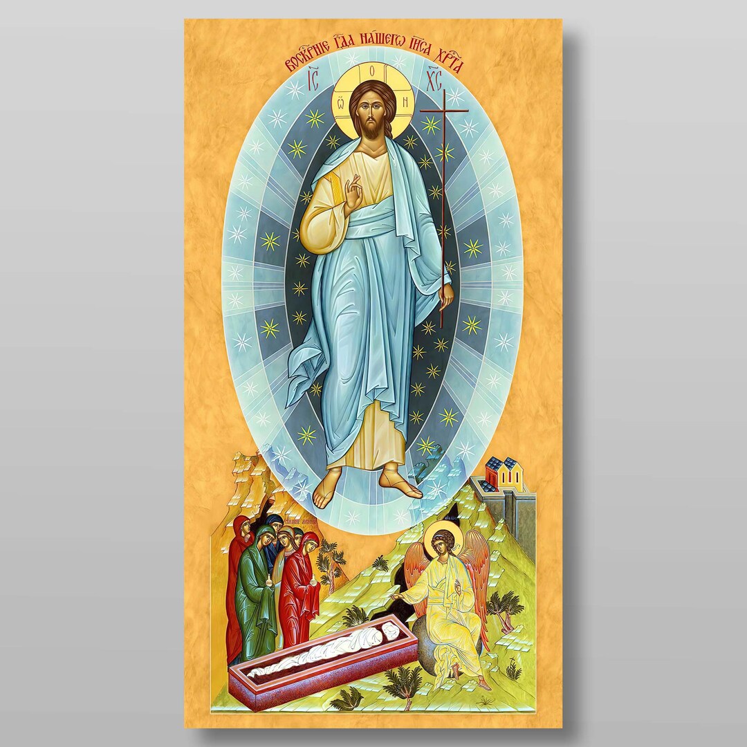 Resurrection of Christ Download Digital File for Printing Orthodox Icon ...